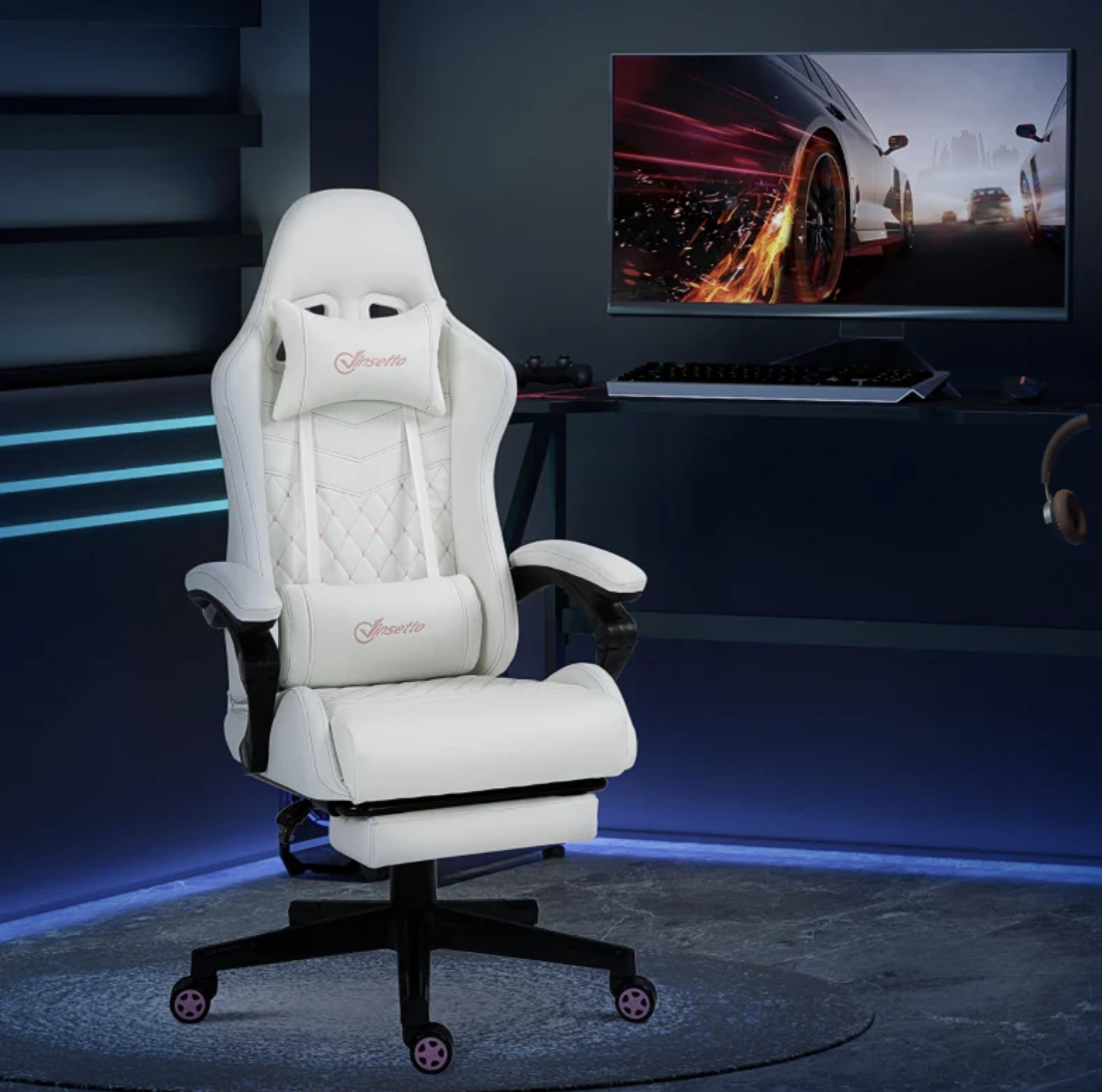 White Gaming Chairs - Lifestyle Warehouse